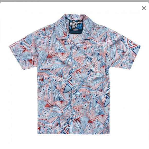 Rowdy Gentlemen | Shirts | The Rad Patriot Hawaiian Shirt Rowdy ...